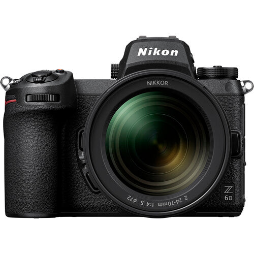 Nikon Z6 Mark II Body with Z 24-70mm f/4 S Lens (Without FTZ Adapter ...